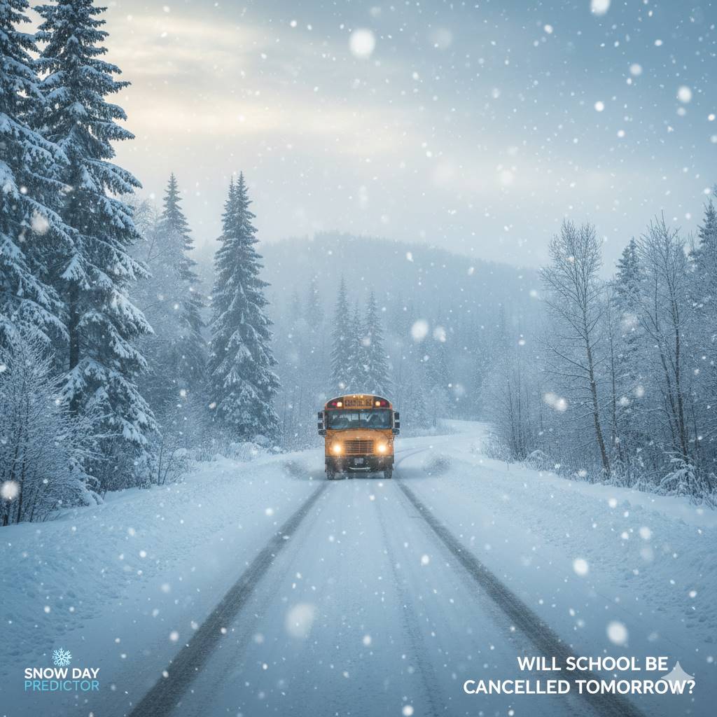 Snow Day Predictor — Will School Be Cancelled Tomorrow?