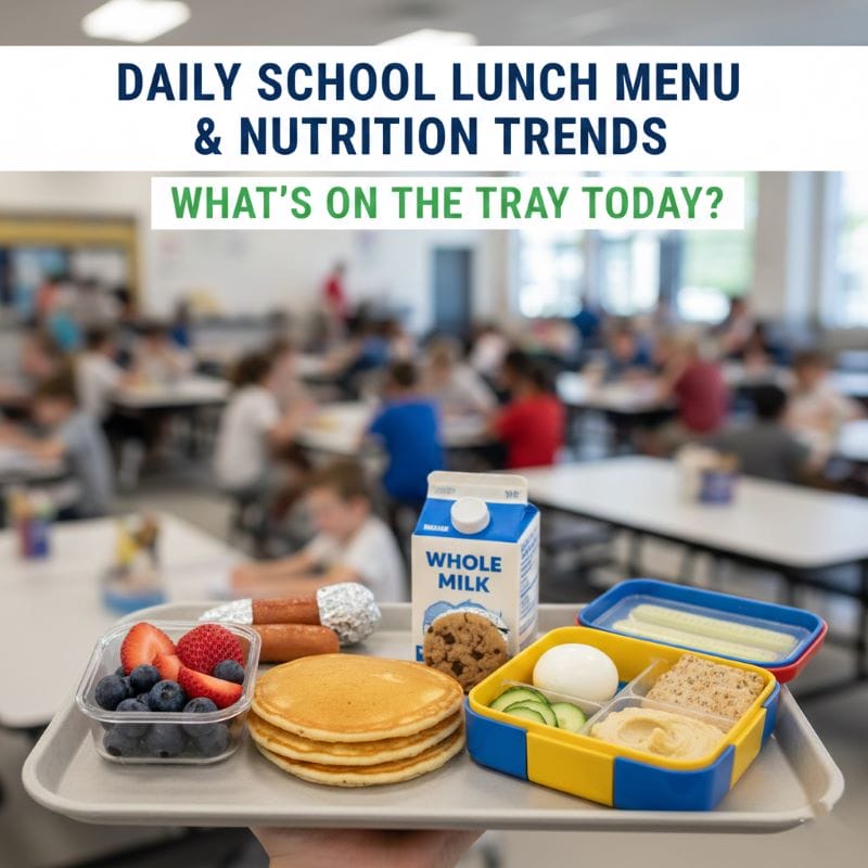 School Lunch Menu Today & Nutrition Trends: April 22, 2026 - School ...