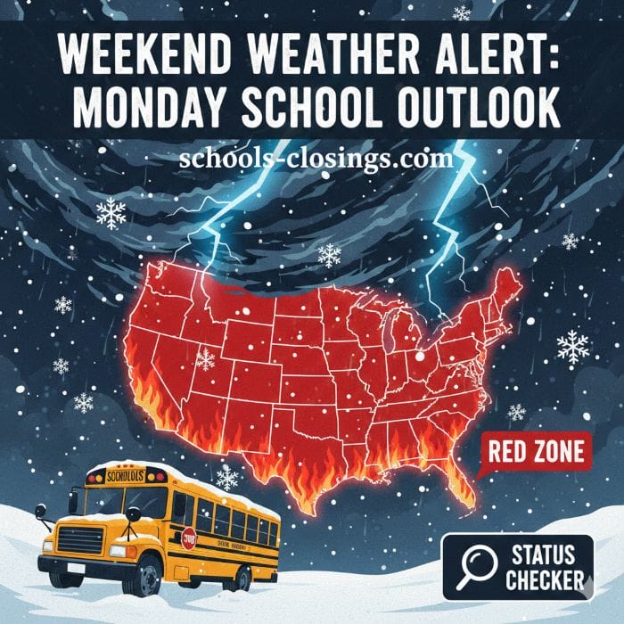 Weekend Weather Alert: Monday School Outlook (June 1, 2026) - School ...